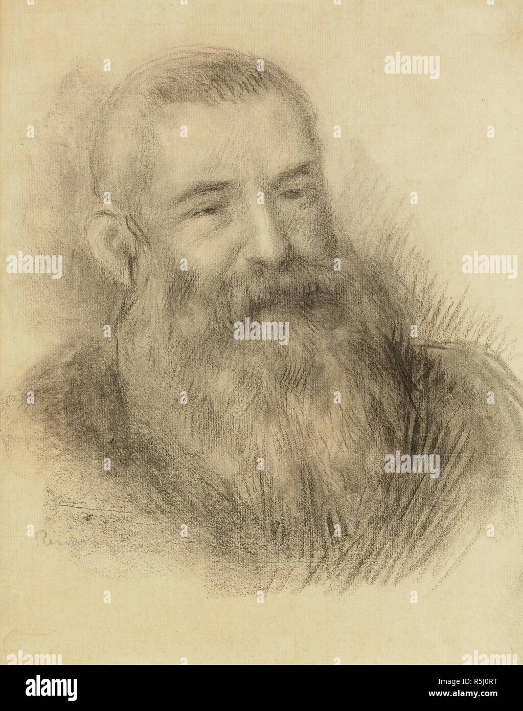 Portrait of Claude Monet. Museum: PRIVATE COLLECTION. Author: Renoir ...