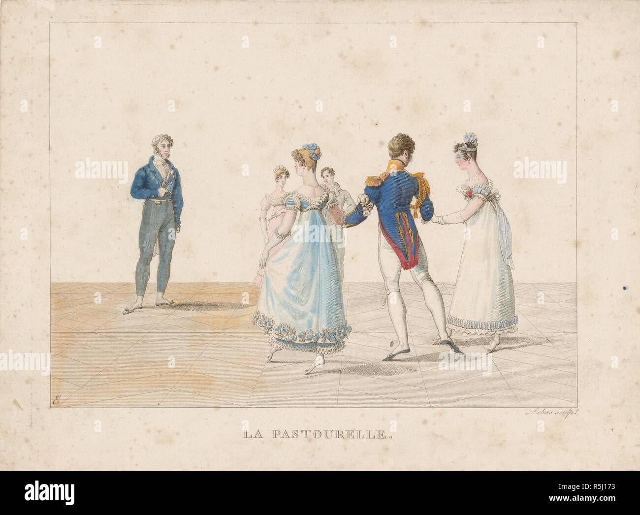 The Quadrille: La Pastourelle (The Shepherd Girl). Museum: PRIVATE ...