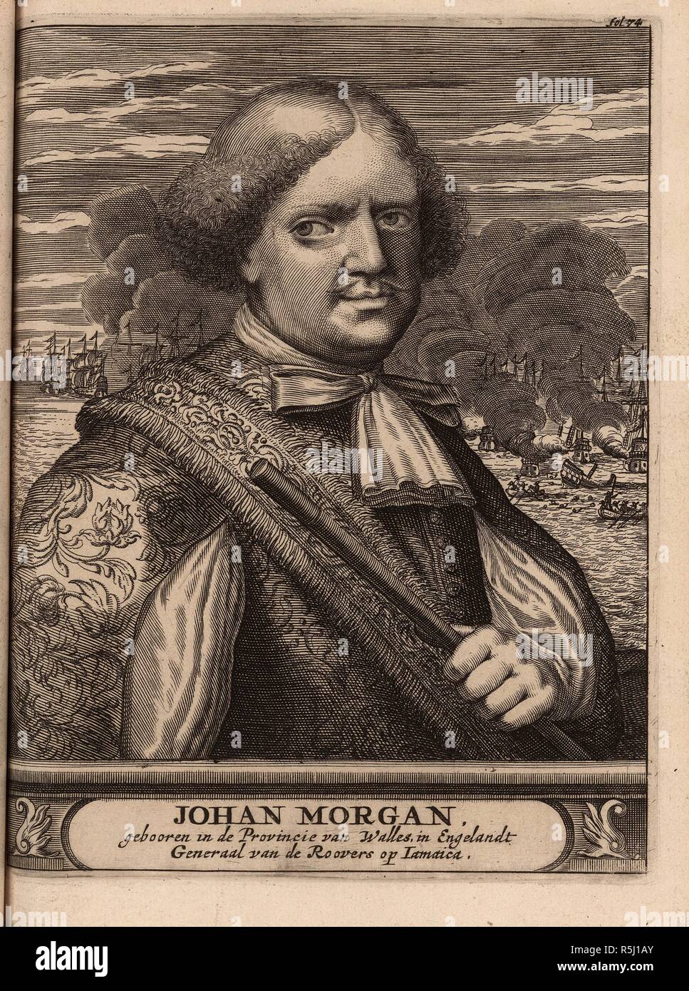 Sir Henry Morgan. Museum: PRIVATE COLLECTION. Author: ANONYMOUS Stock ...