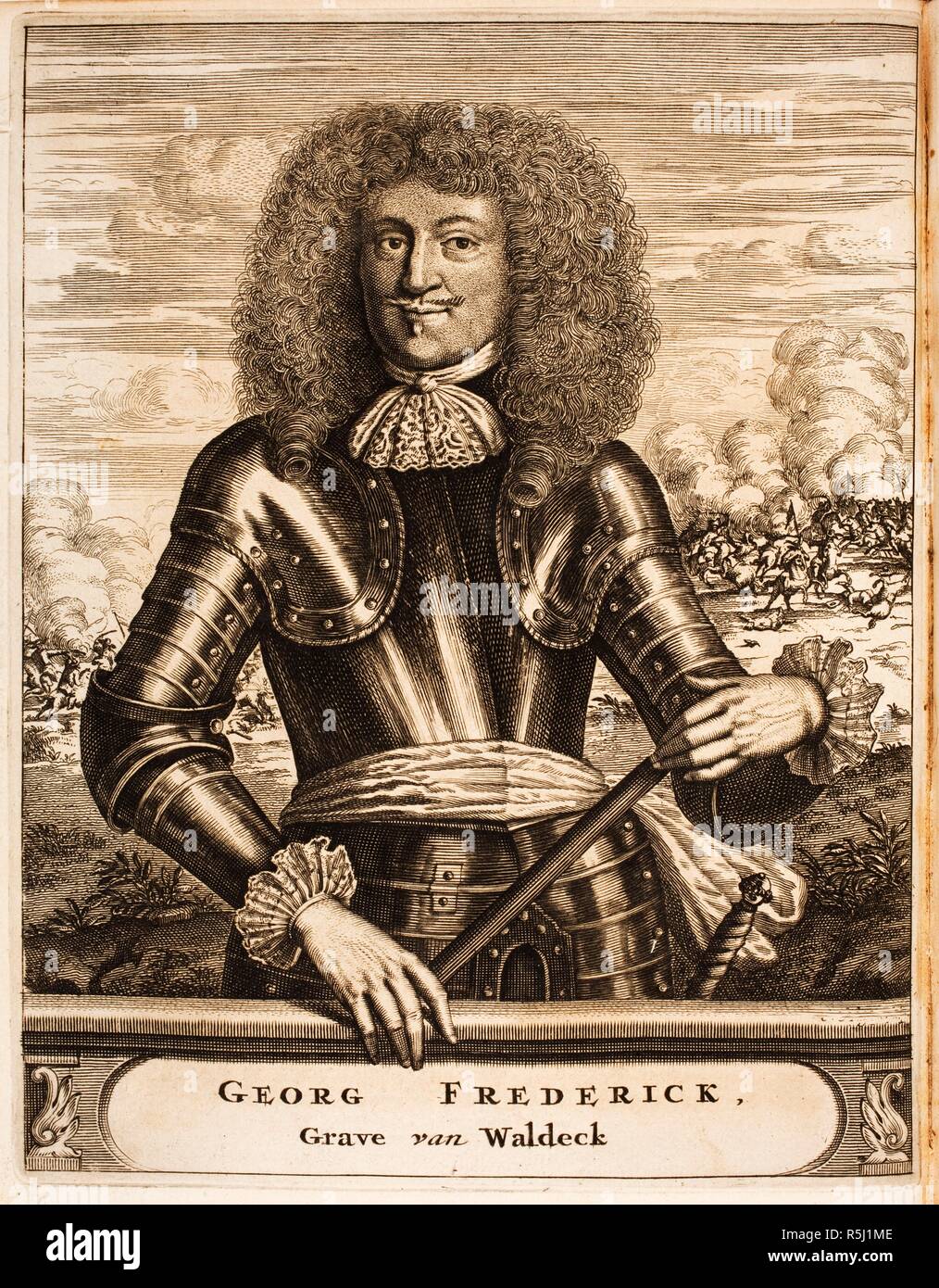 Portrait of Prince Georg Friedrich of Waldeck (1620-1692) (From ...