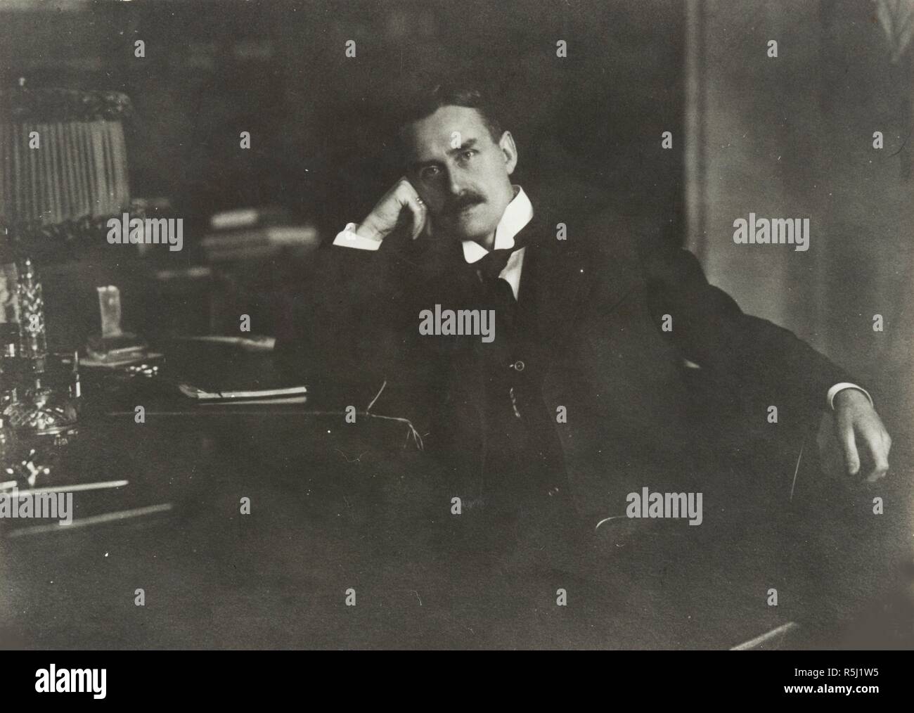 Portrait of Thomas Mann (1875-1955). Museum: PRIVATE COLLECTION. Author ...