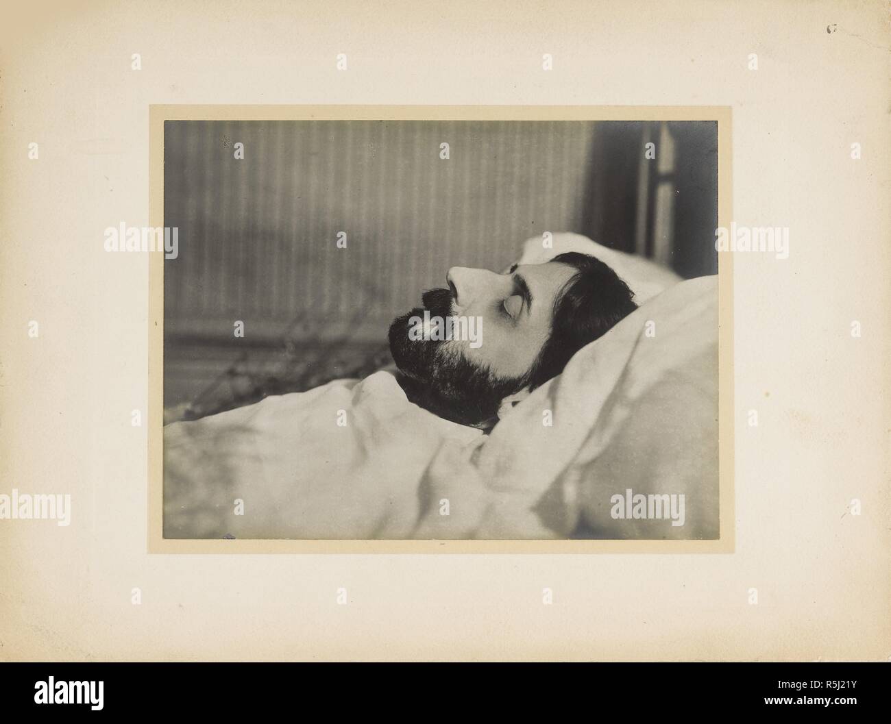 Marcel Proust on his deathbed. Museum: PRIVATE COLLECTION. Author ...