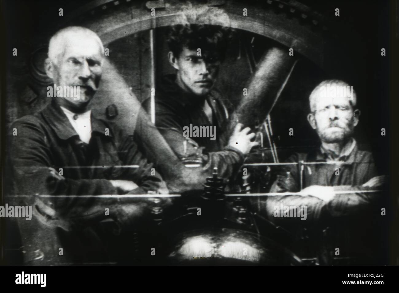 Scene from the film Strike by Sergei Eisenstein. Museum: PRIVATE ...