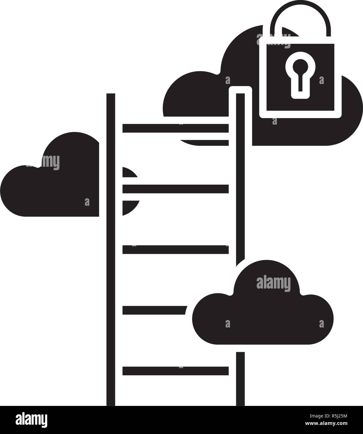 Business possibilities black icon, vector sign on isolated background ...