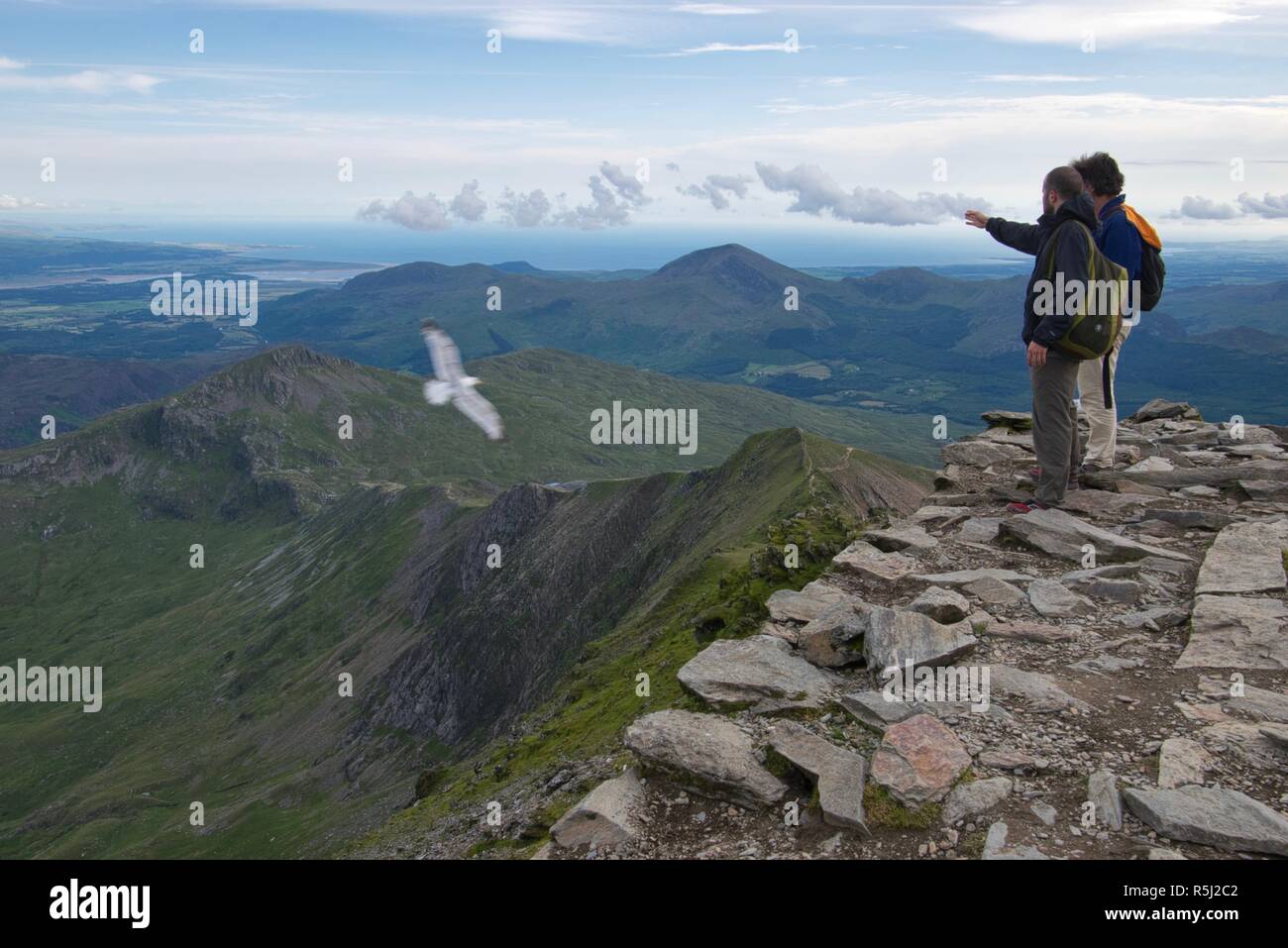 Snowdon view point hi-res stock photography and images - Alamy