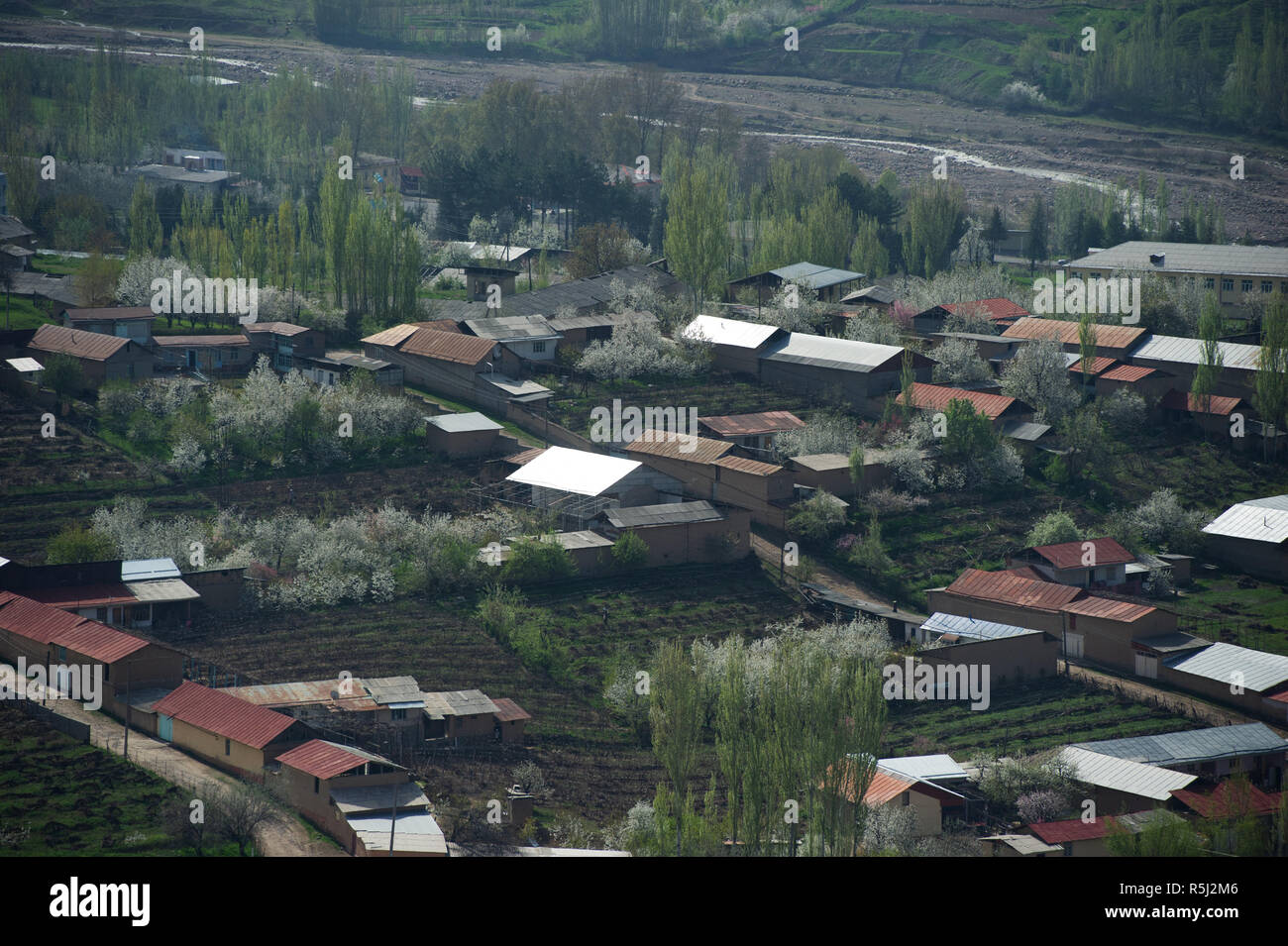 Scenes from small villages in rural Uzbekistan Stock Photo - Alamy