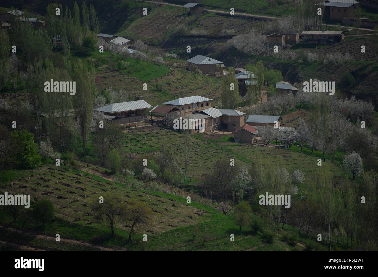 Scenes from small villages in rural Uzbekistan Stock Photo - Alamy