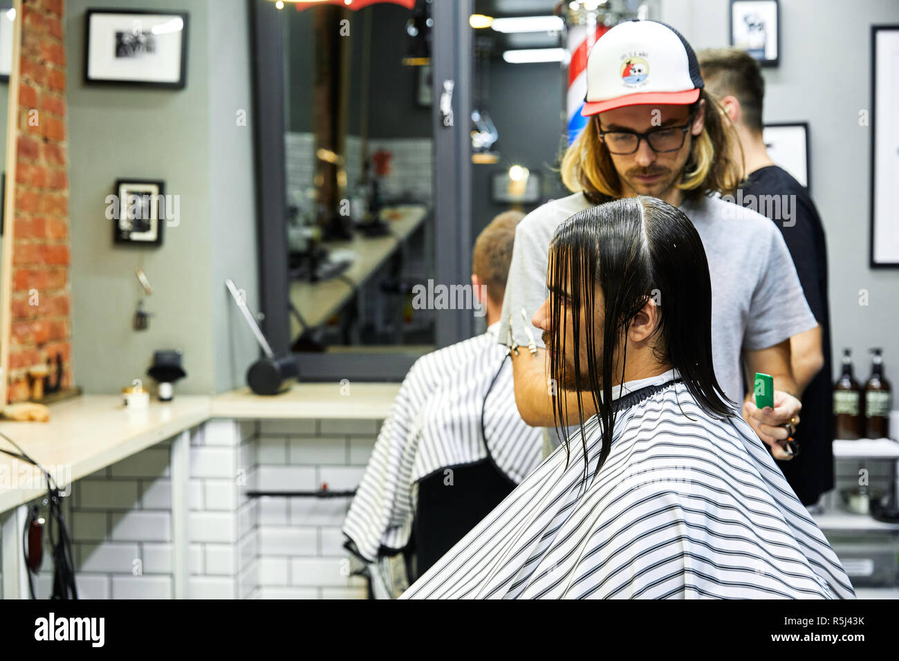 Long Hair Cut Off High Resolution Stock Photography and Images - Alamy