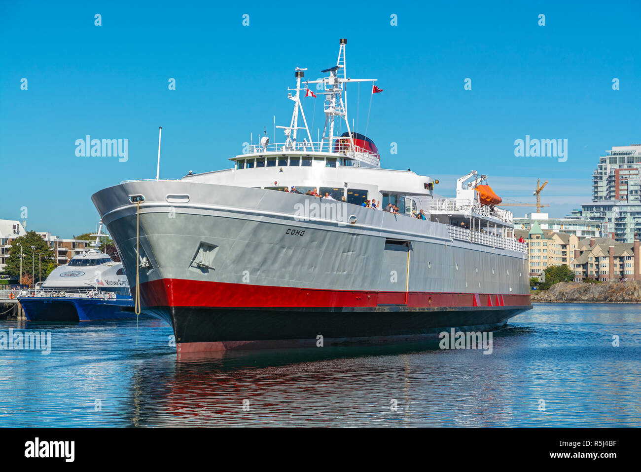 Victoria ferry boat coho canada hi-res stock photography and images - Alamy