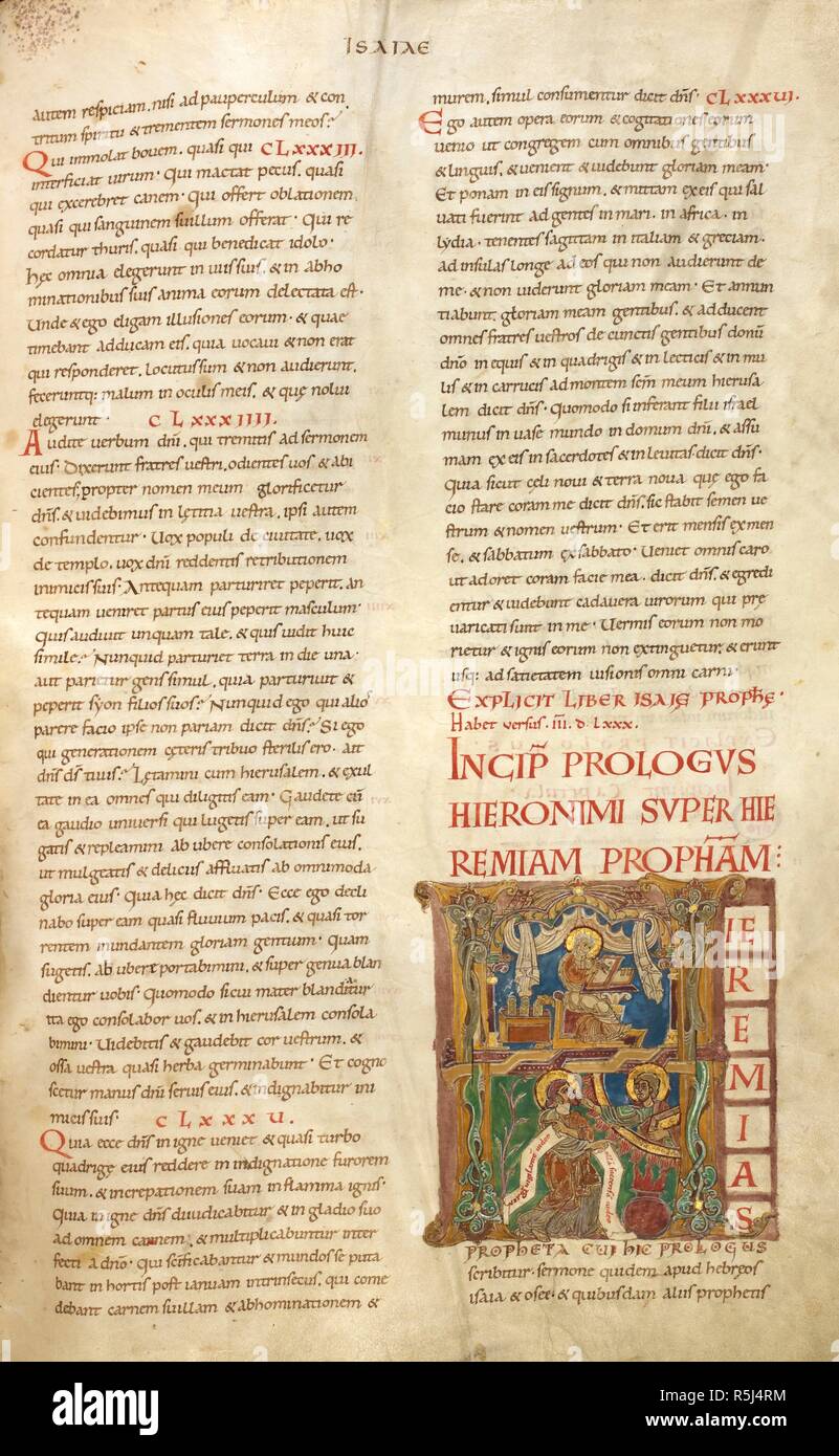 H'(ieremias) at the beginning of Jerome's preface to the Book of ...