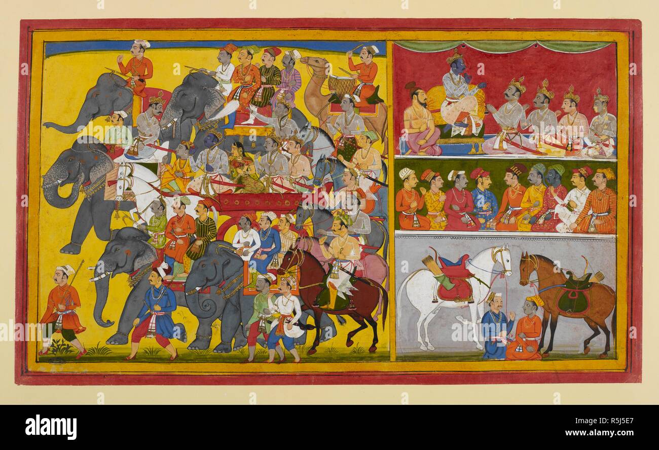 Ramayana series hi-res stock photography and images - Alamy