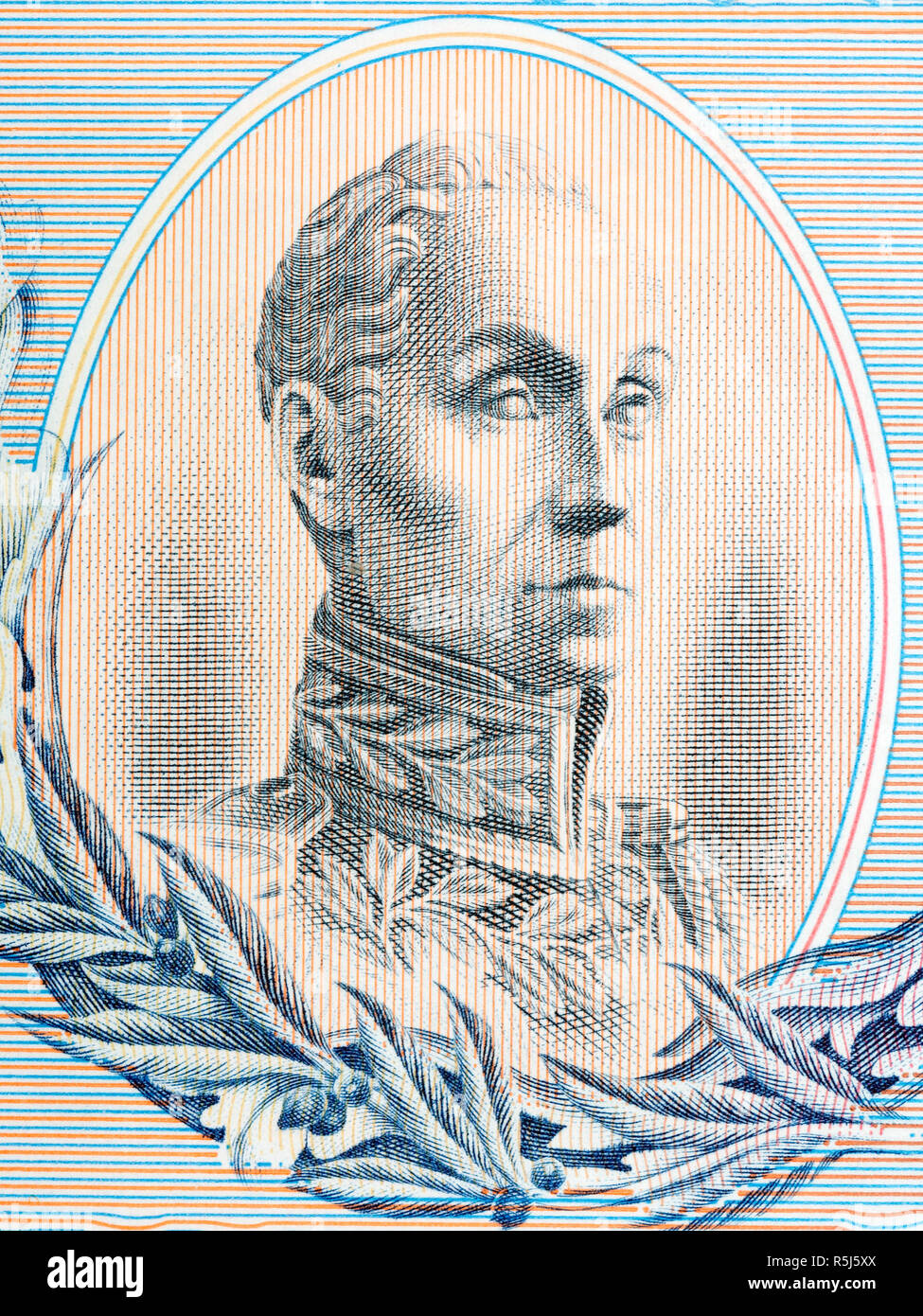 Simon bolivar portrait hi-res stock photography and images - Alamy