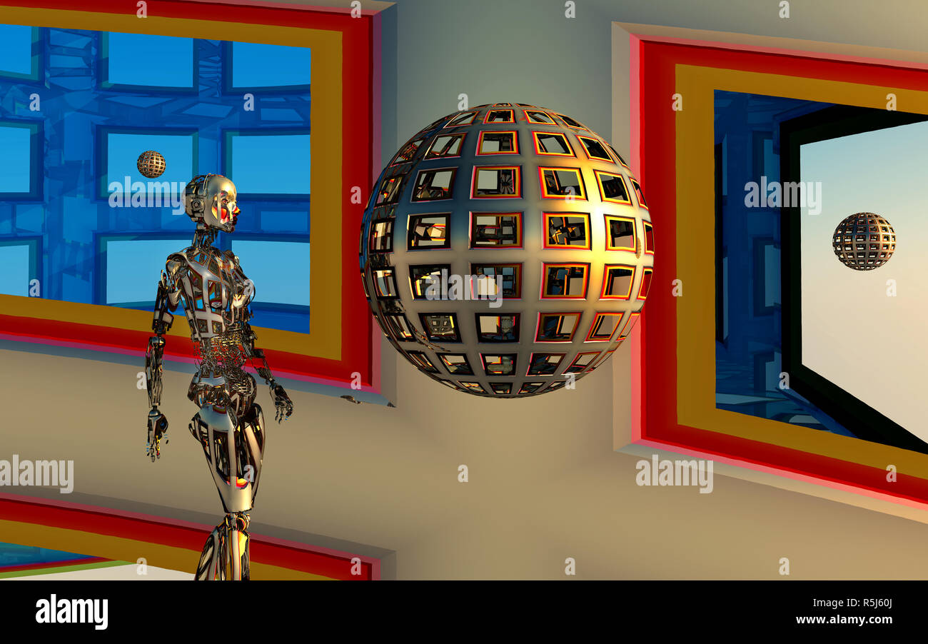 Artificial hollow sphere hi-res stock photography and images - Alamy