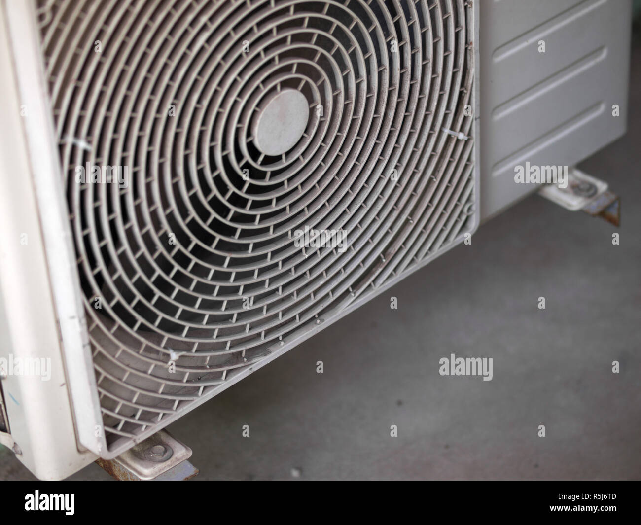 CLOSE-UP PATTERN OF AIR COMPRESSOR SAFETY GUARD Stock Photo - Alamy