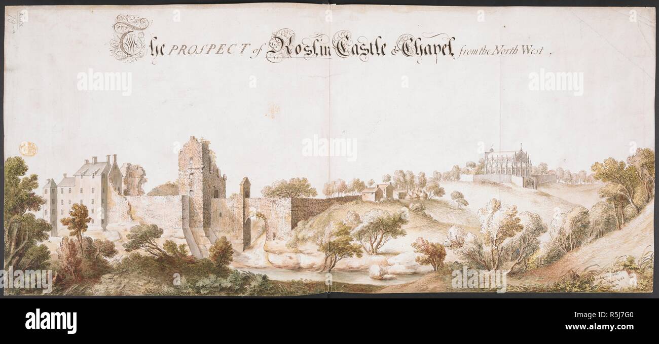 Roslin castle hi-res stock photography and images - Alamy