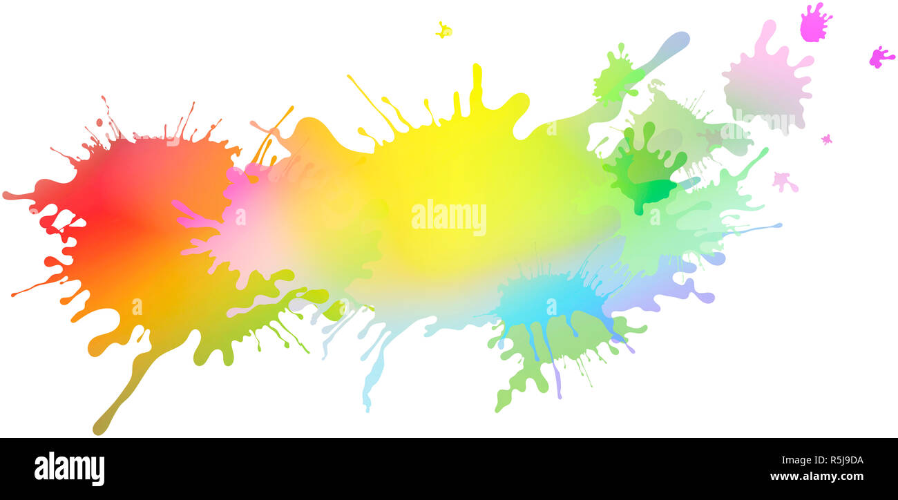 blotchy rainbow free Stock Photo - Alamy