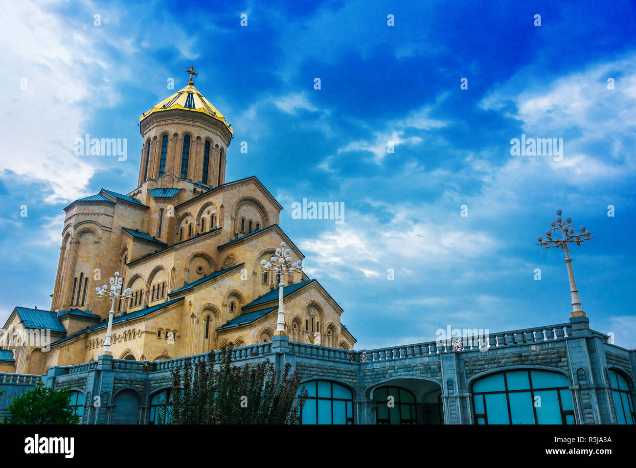 Sameba, The Holy Trinity Cathedral of Tbilisi, Georgia Stock Photo - Alamy