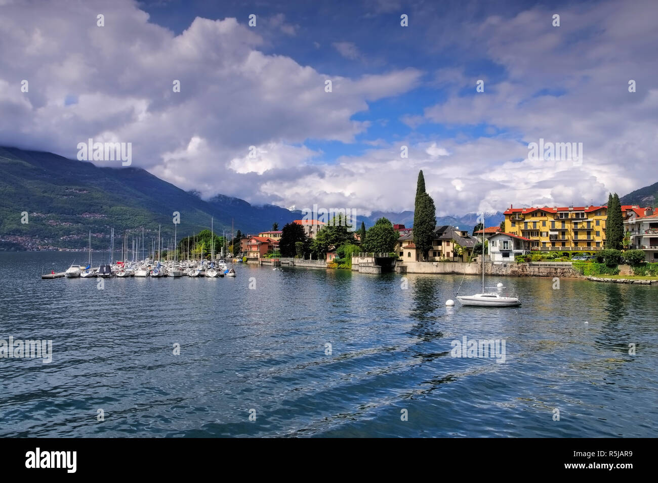 Bellano village lake como italy hi-res stock photography and images - Alamy