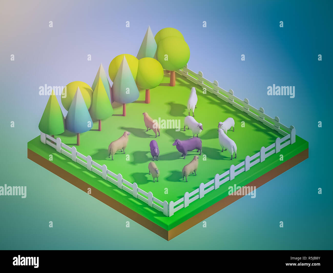 Tropical ocean animals map hi-res stock photography and images - Alamy