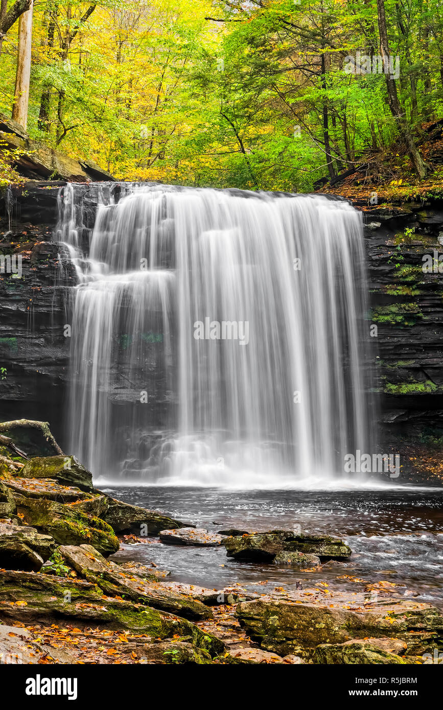 Harrison Wright Falls, a very beautiful plunging waterfall in ...
