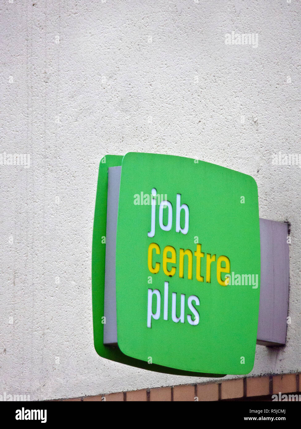 Job Centre Plus Sign, UK Stock Photo - Alamy