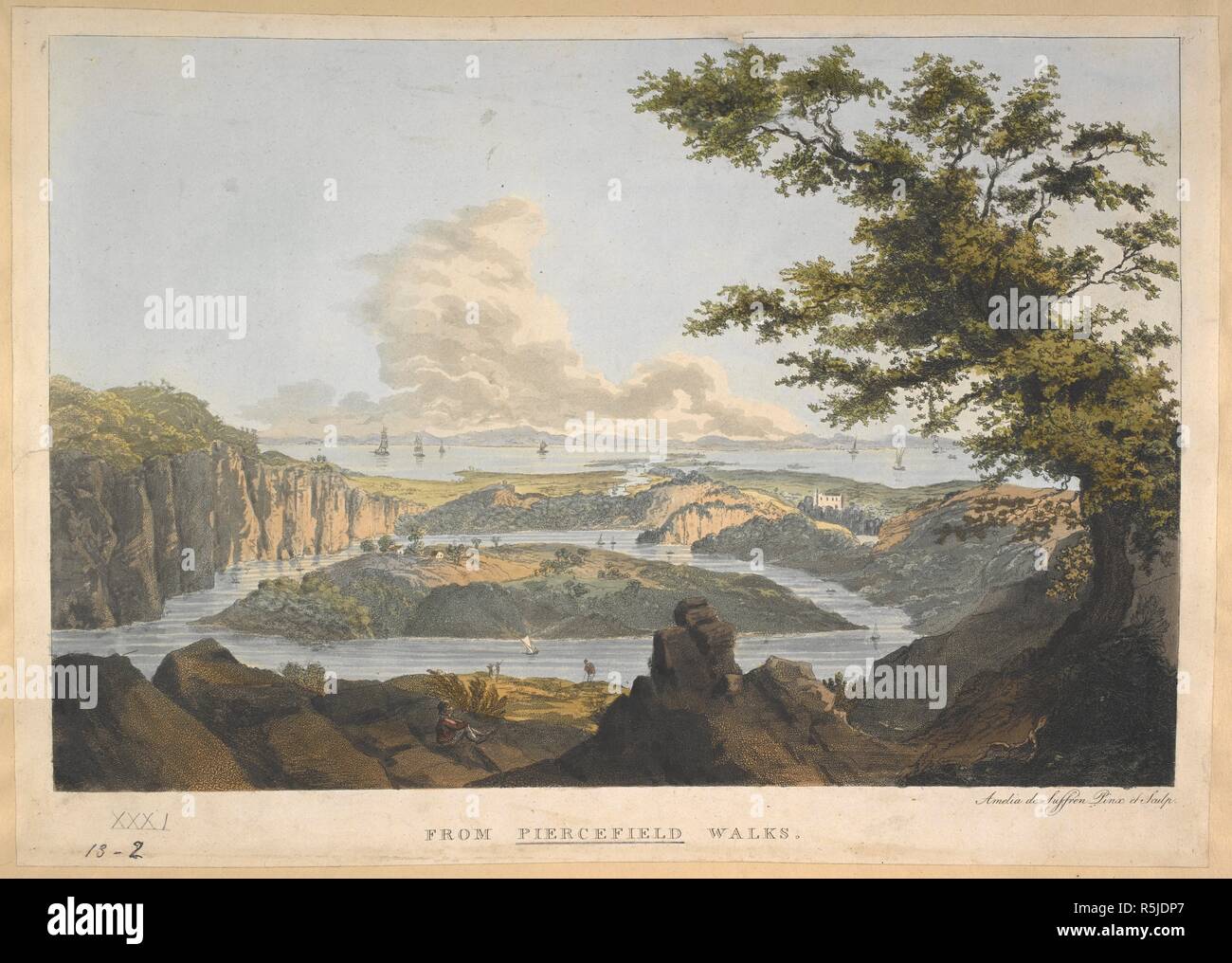 Piercefield cliffs hi-res stock photography and images - Alamy