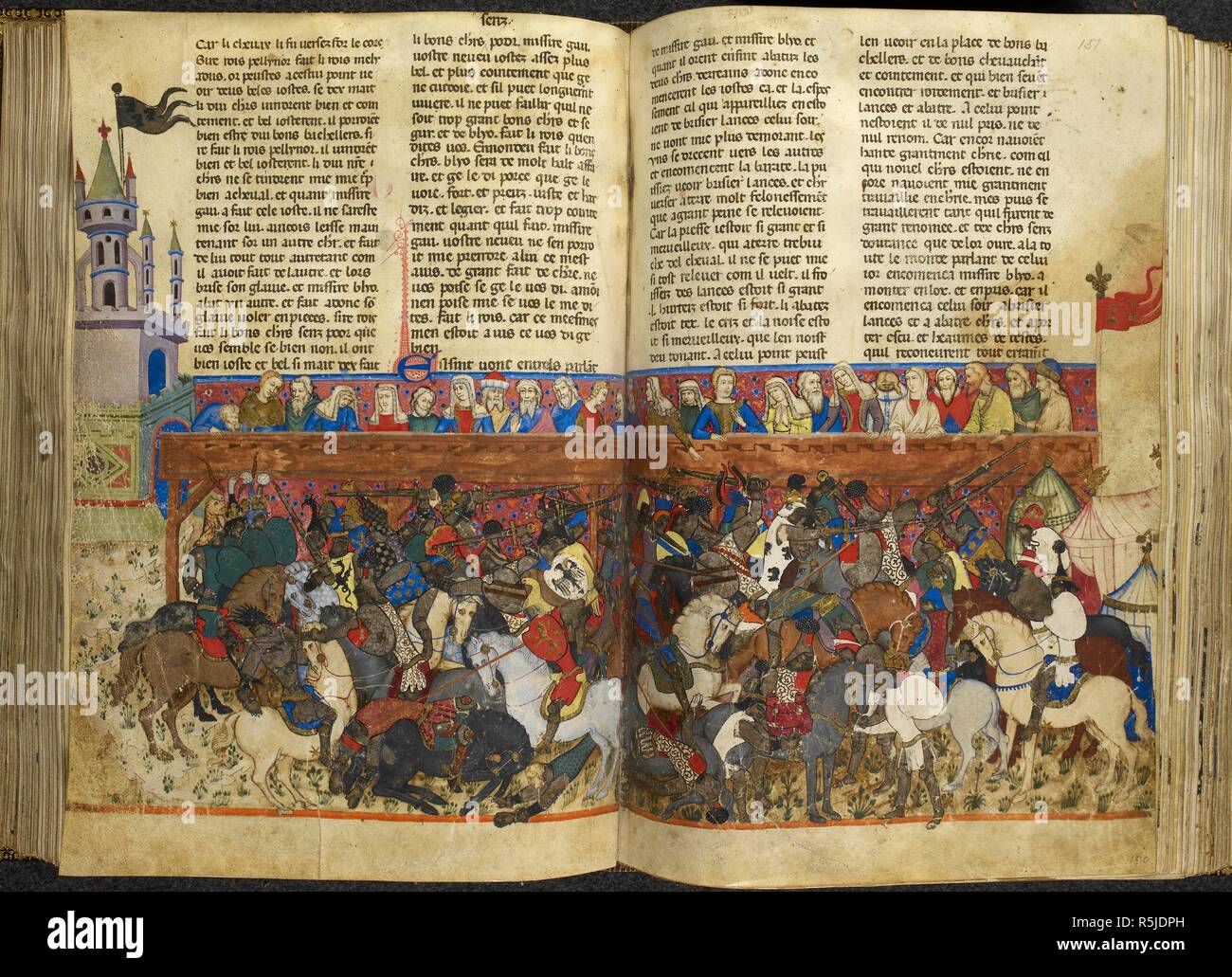 Roman du roi meliadus de leonnoys hi-res stock photography and images ...