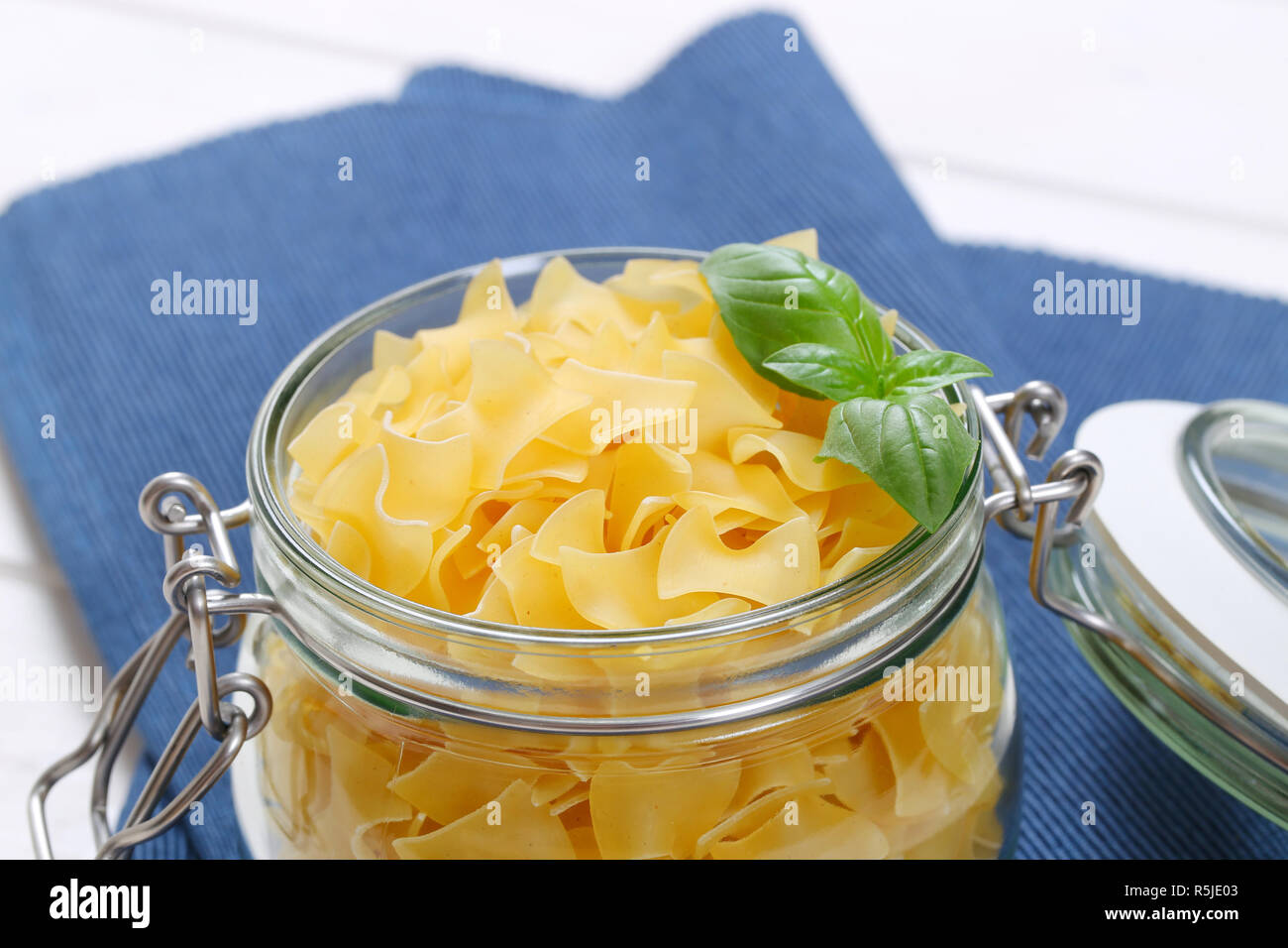 quadretti - square shaped pasta Stock Photo - Alamy