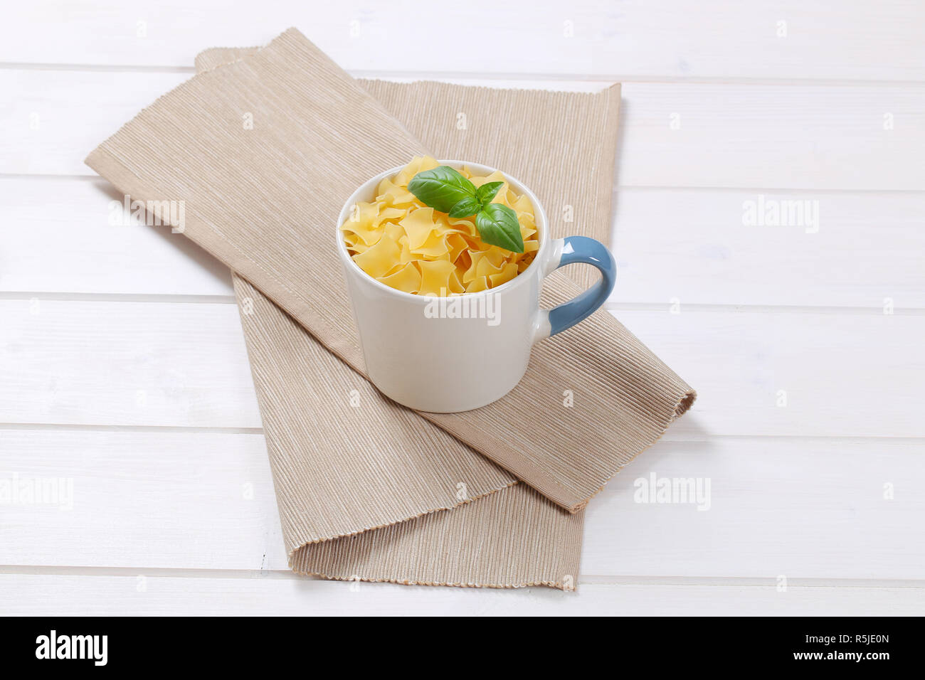 quadretti - square shaped pasta Stock Photo - Alamy