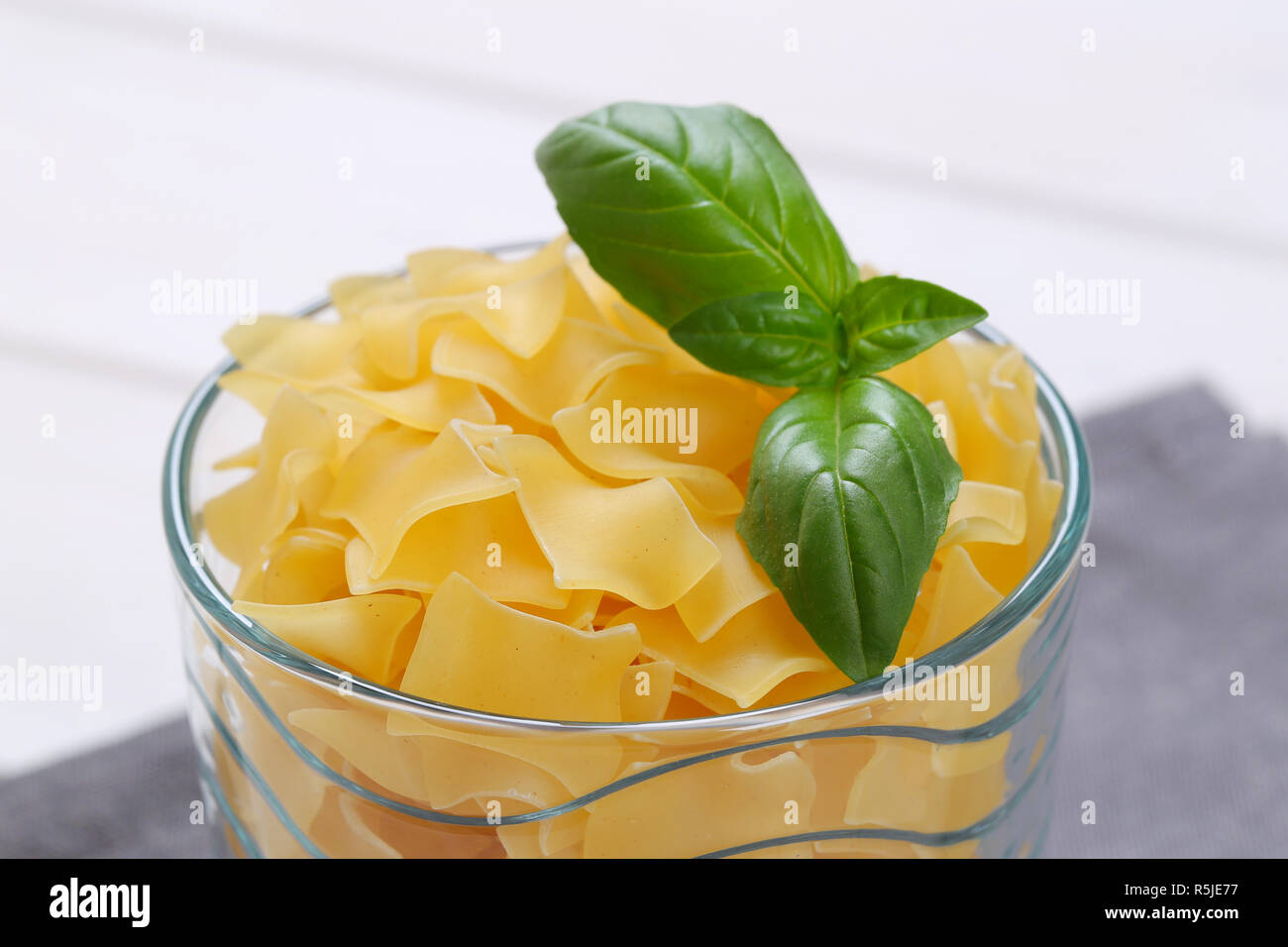quadretti - square shaped pasta Stock Photo - Alamy
