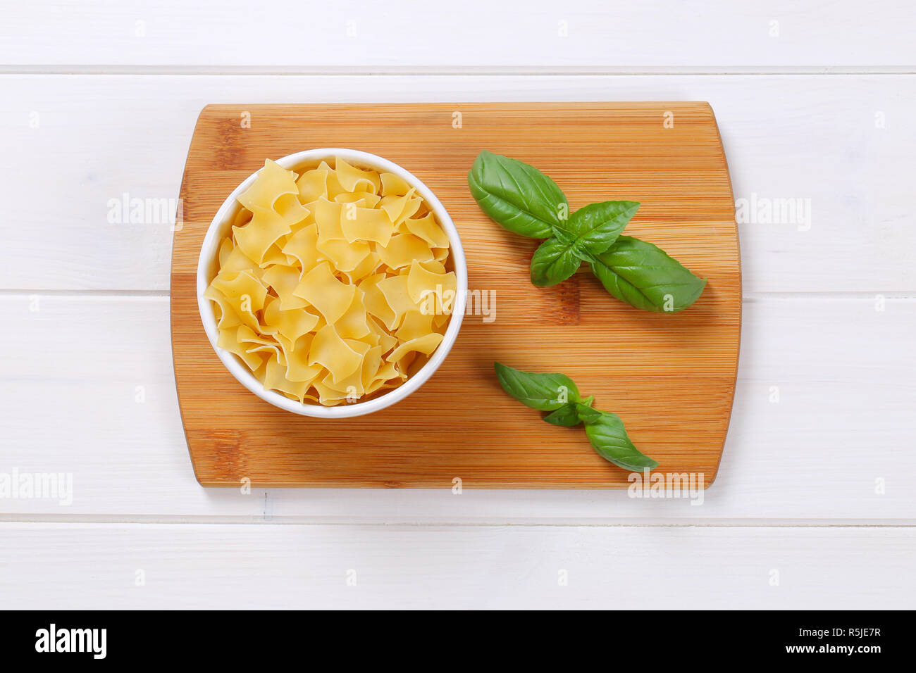 quadretti - square shaped pasta Stock Photo - Alamy