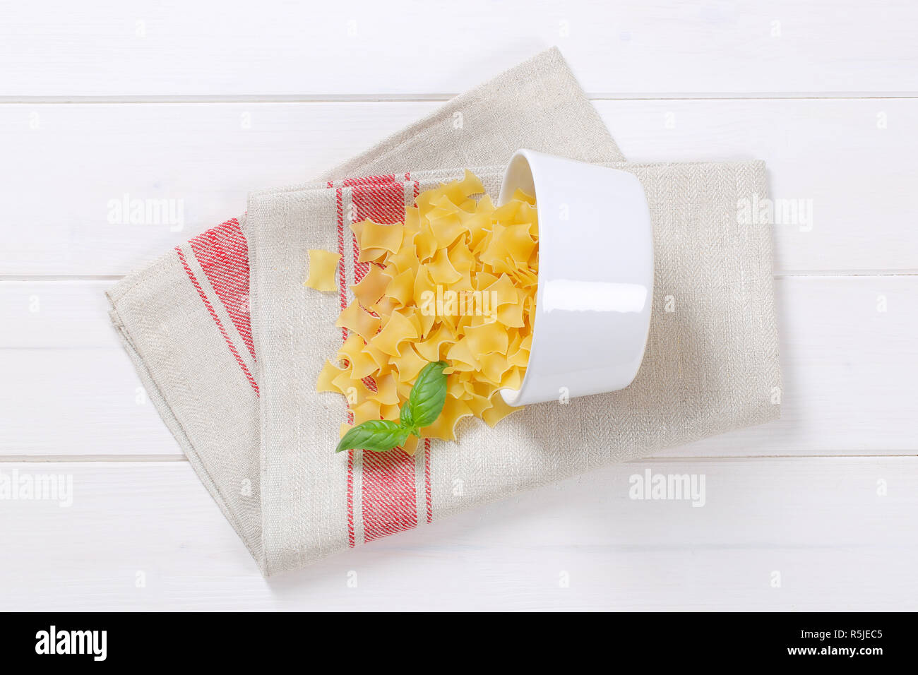 quadretti - square shaped pasta Stock Photo - Alamy
