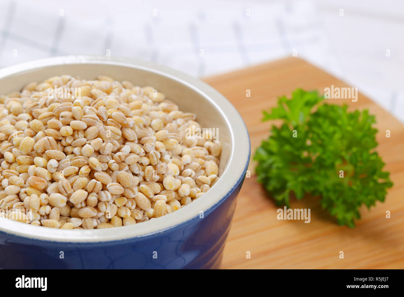 grains of pearl barley Stock Photo - Alamy