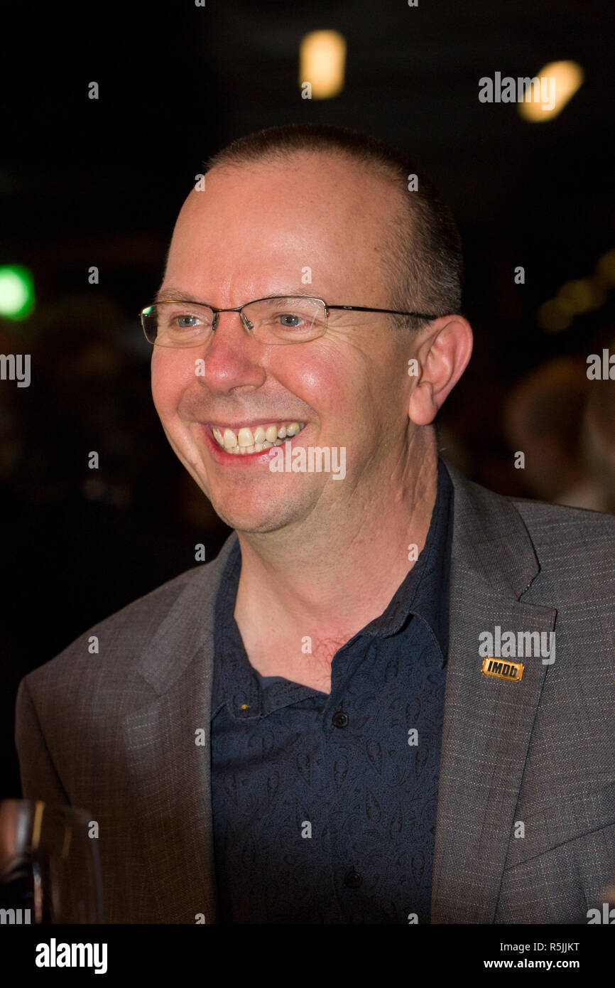 Torino, Italy. 30th November 2018. Founder and CEO of IMDb Col Needham ...