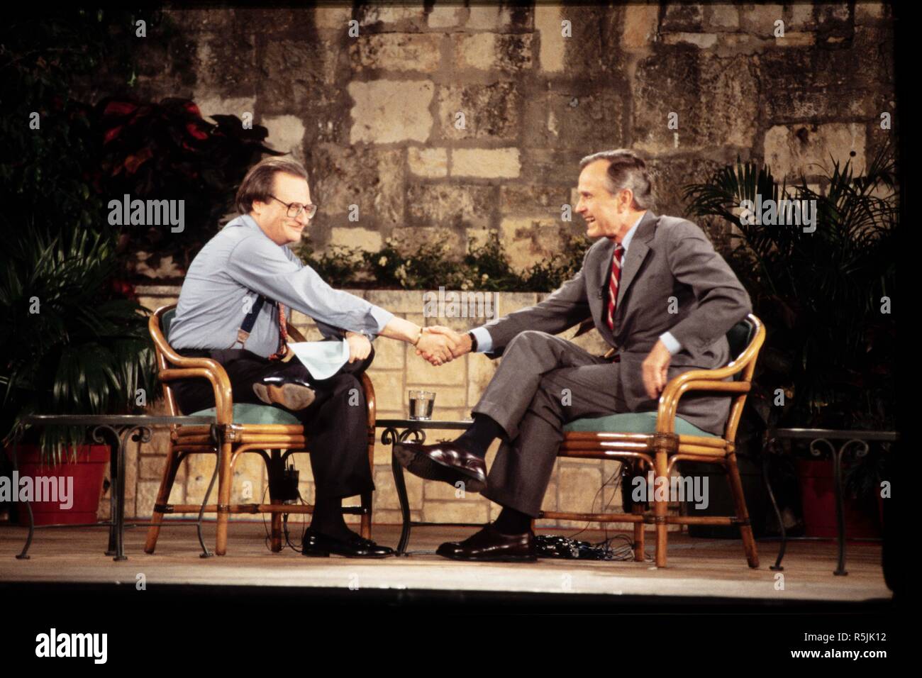 President george h bush 1992 la hi-res stock photography and images - Alamy