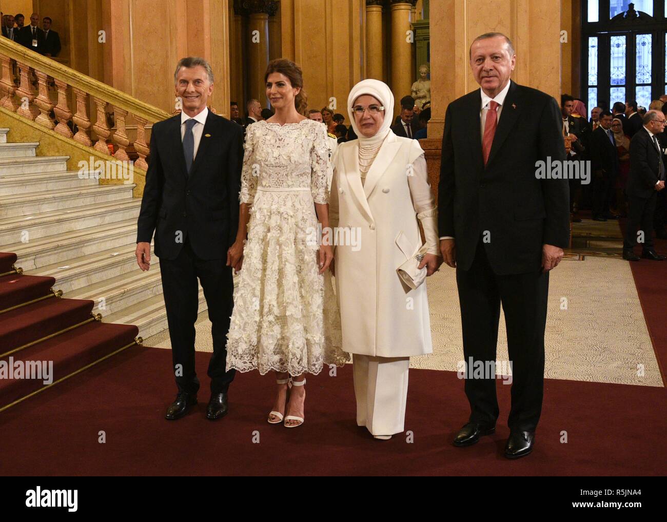 Buenos Aires, Argentina. 1st December, 2018. Argentine President ...