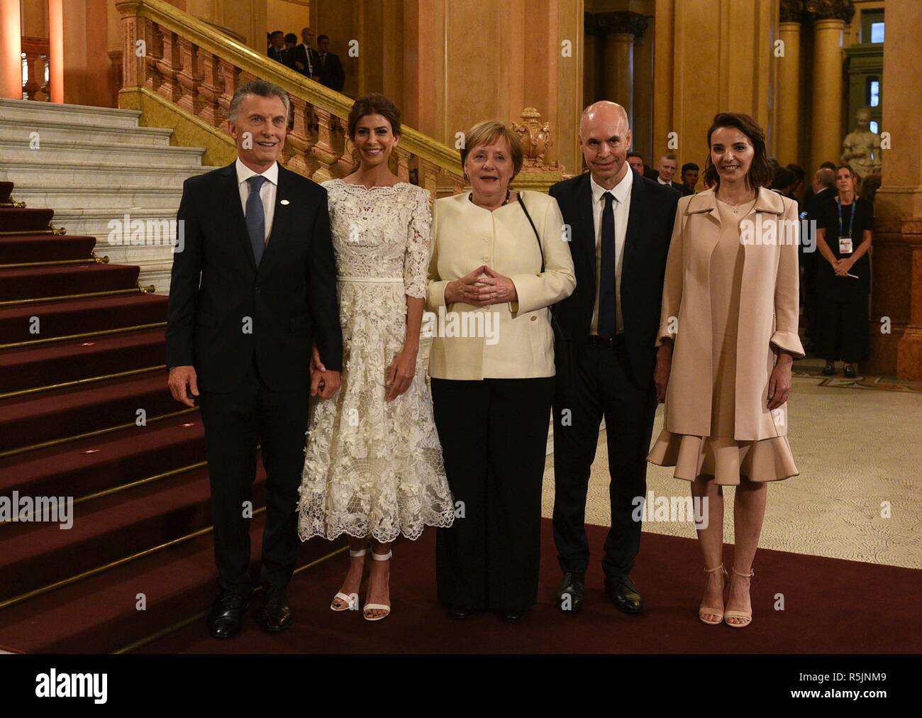 Buenos Aires, Argentina. 1st December, 2018. Argentine President ...