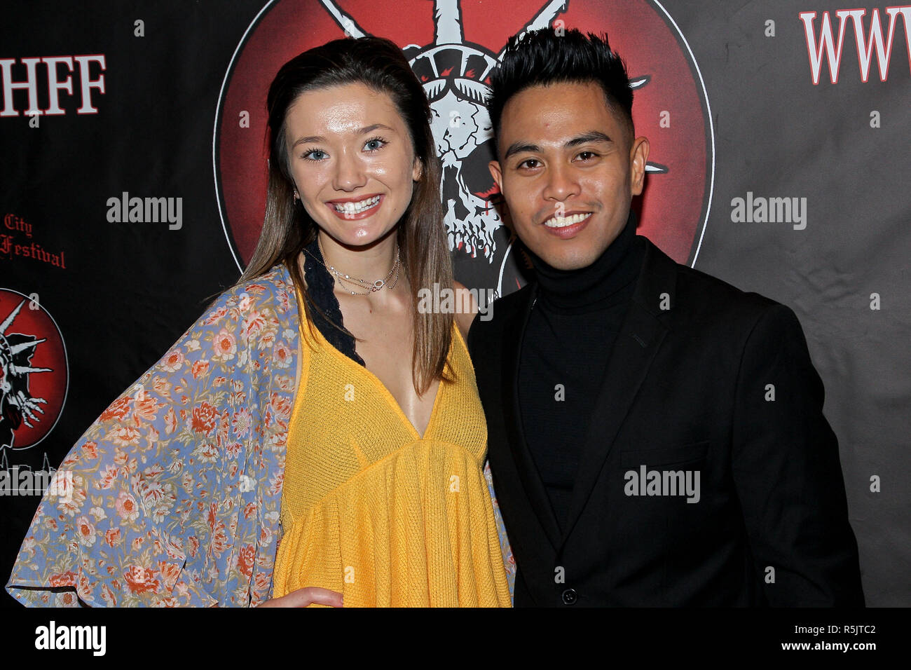 New York, USA. 1st December, 2018. Amanda Mayfield, Marvin Ryan at The ...