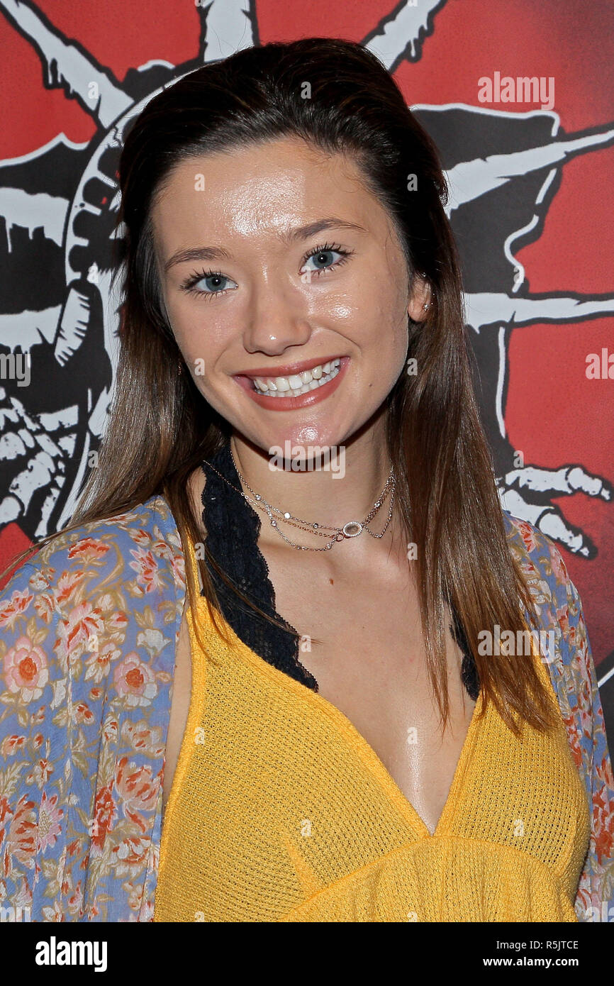 New York, USA. 1st December, 2018. Amanda Mayfield at The D-Railed ...