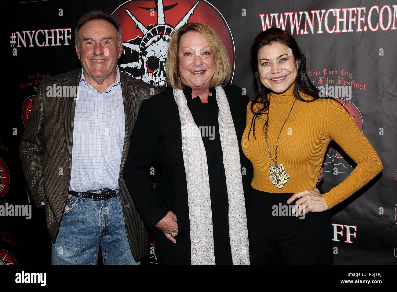New York, USA. 1st December, 2018. Glenn Webb, Mary Kay Webb, Regina ...