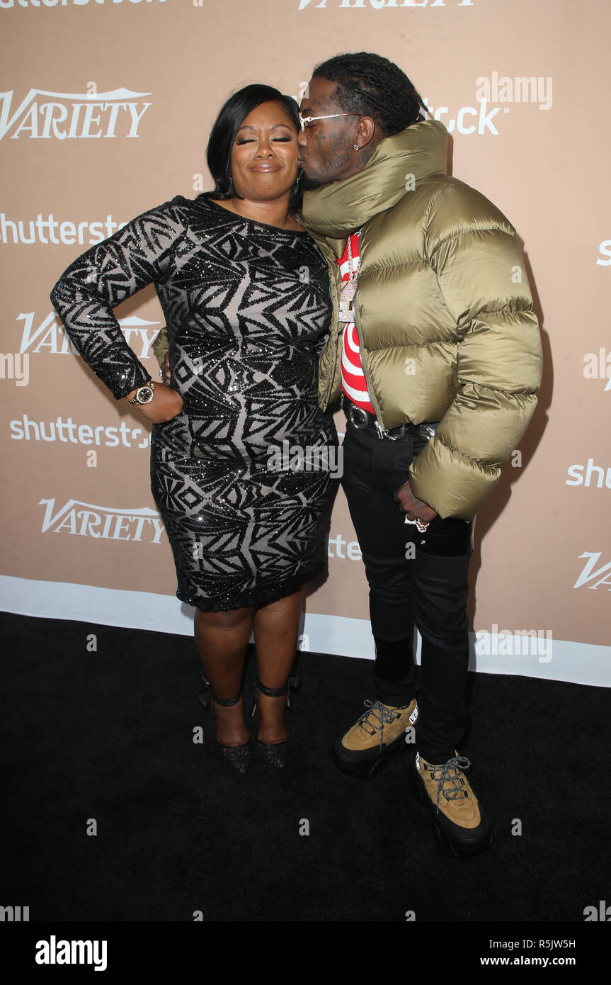 Los Angeles, Ca, USA. 1st Dec, 2018. Offset, Kiari Kendrell Cephus, at ...