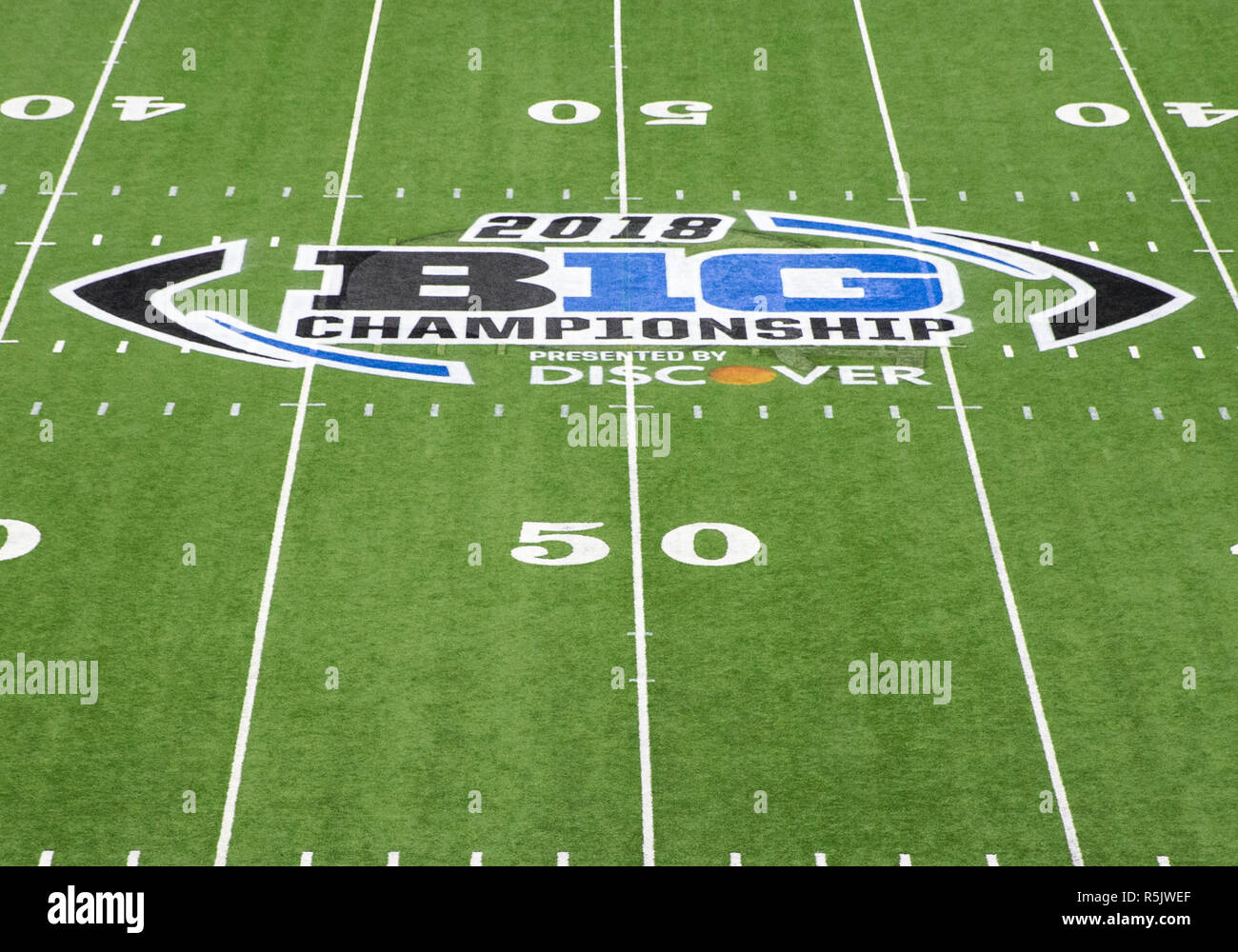 Indianapolis, Indiana, USA. 01st Dec, 2018. A general view of midfield ...