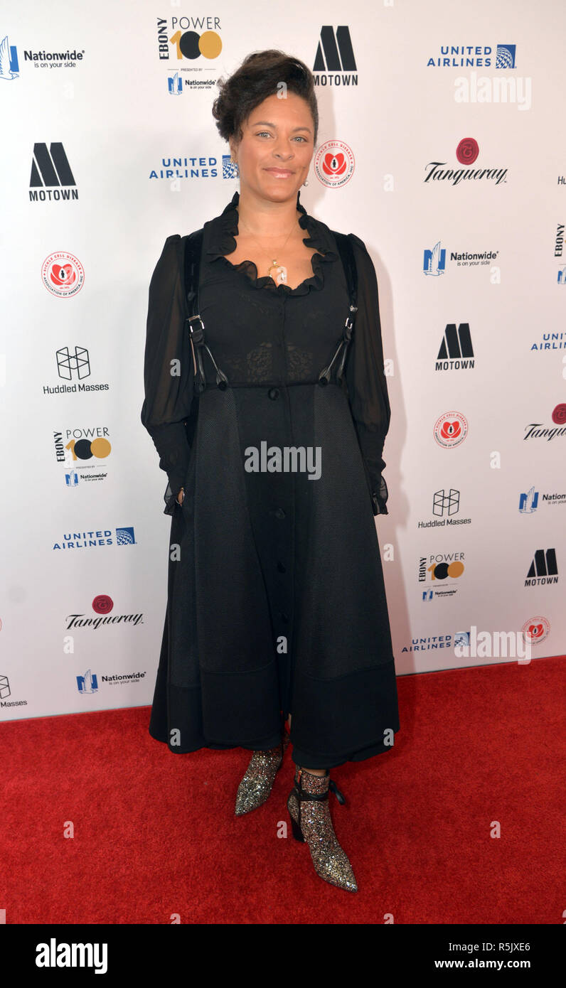 Beverly Hills, Ca. 30th Nov, 2018. Mali Hunter at the EBONY POWER 100 ...