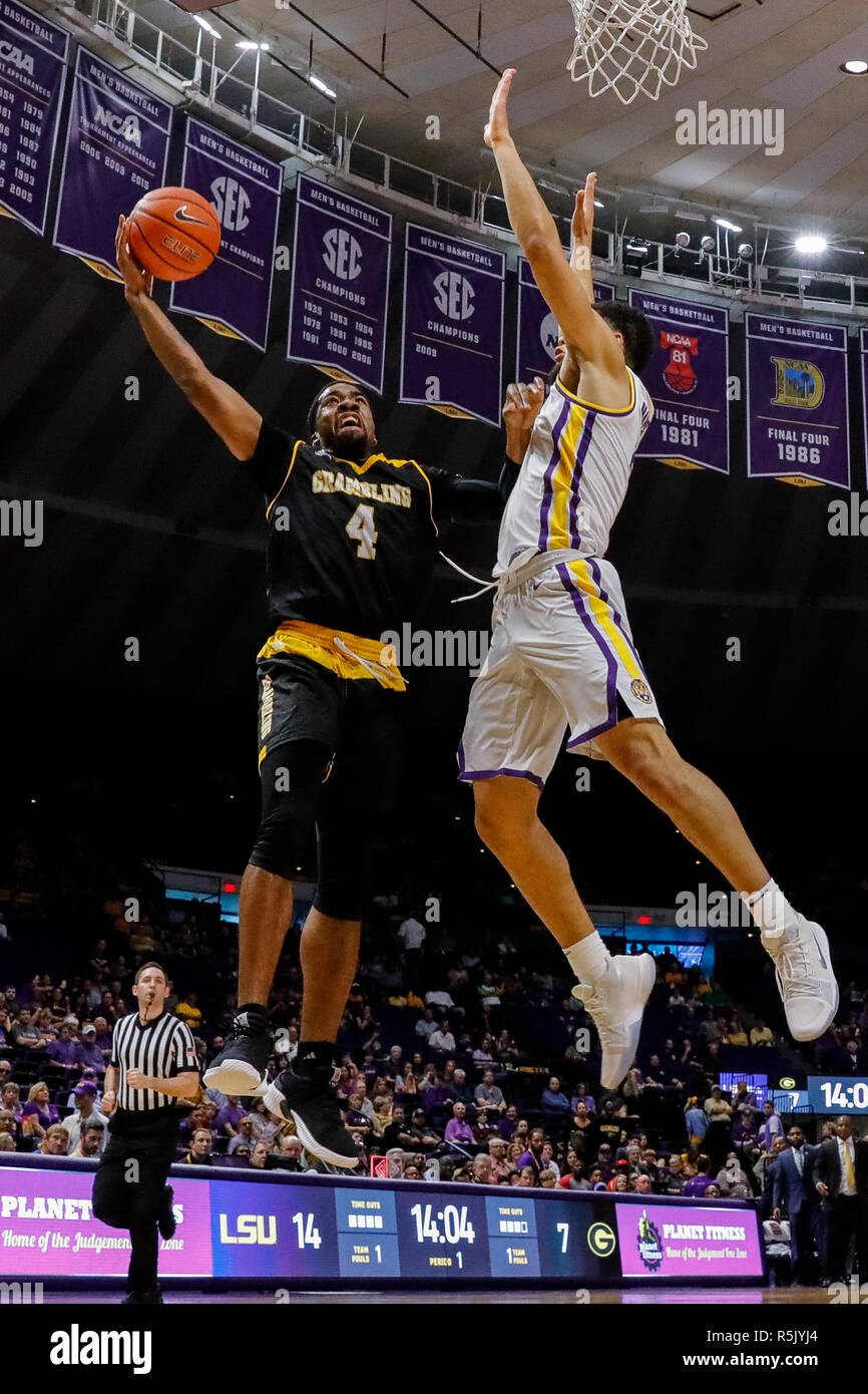 Baton Rouge, LA, USA. 1st Dec, 2018. Grambling State Tigers guard ...