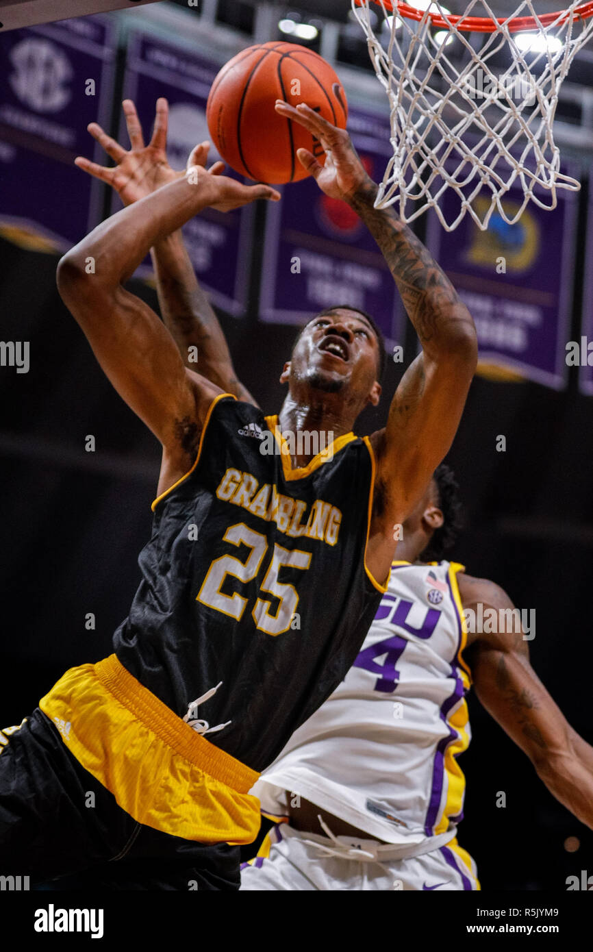 Baton Rouge, LA, USA. 1st Dec, 2018. Grambling State Tigers forward ...