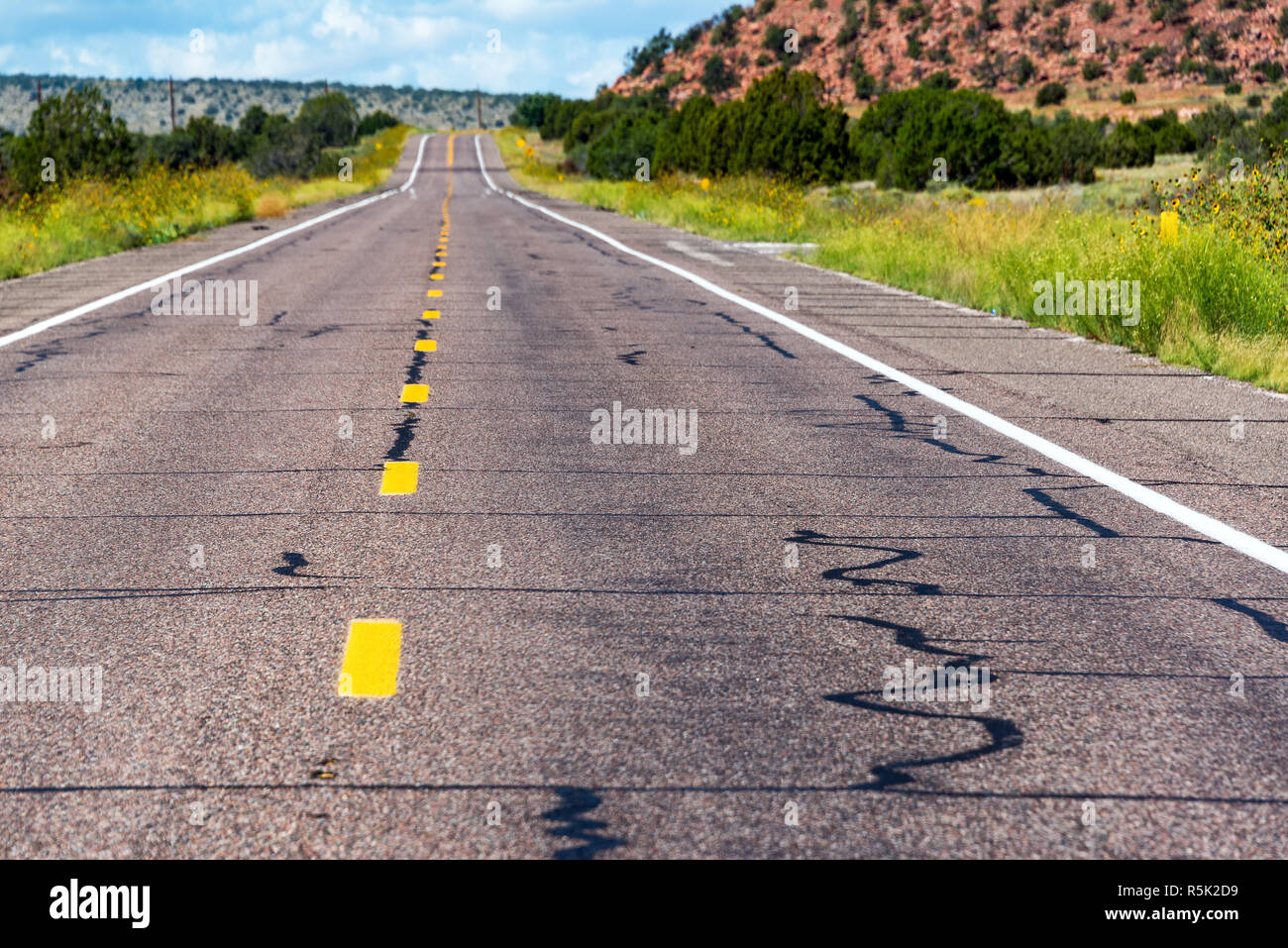 View of Route 66 Stock Photo - Alamy