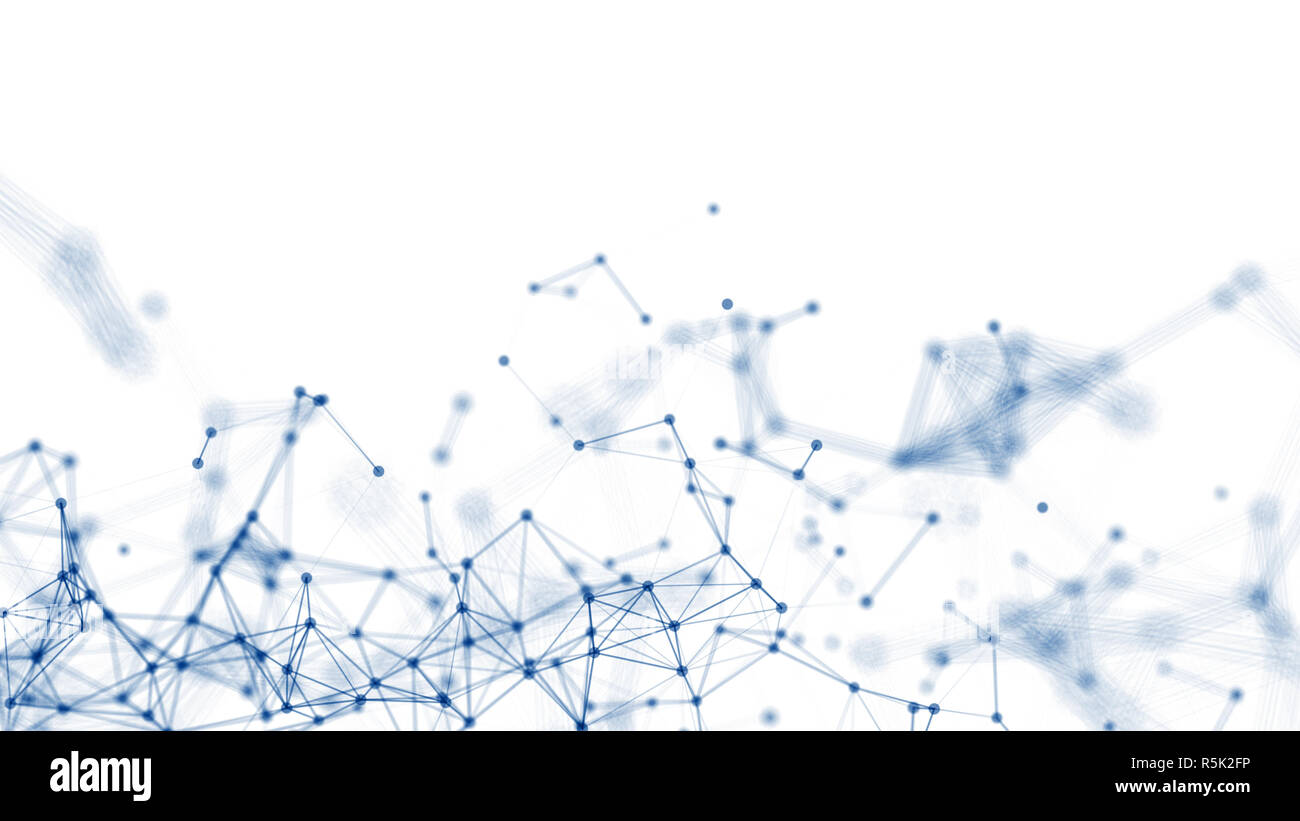 Abstract Technology Background White