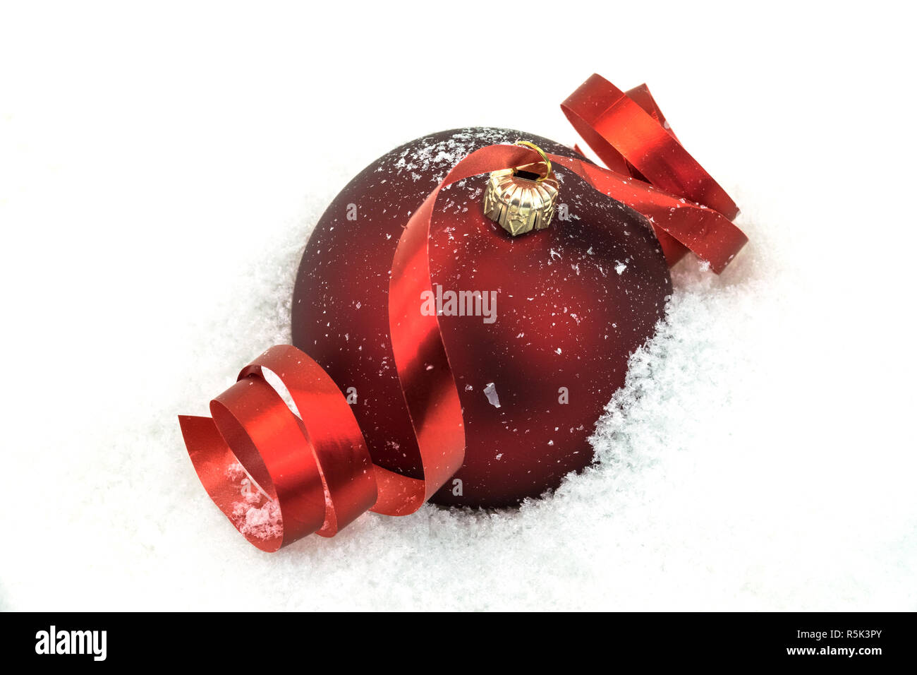 Christmas tree closeup in Cut Out Stock Images & Pictures - Alamy