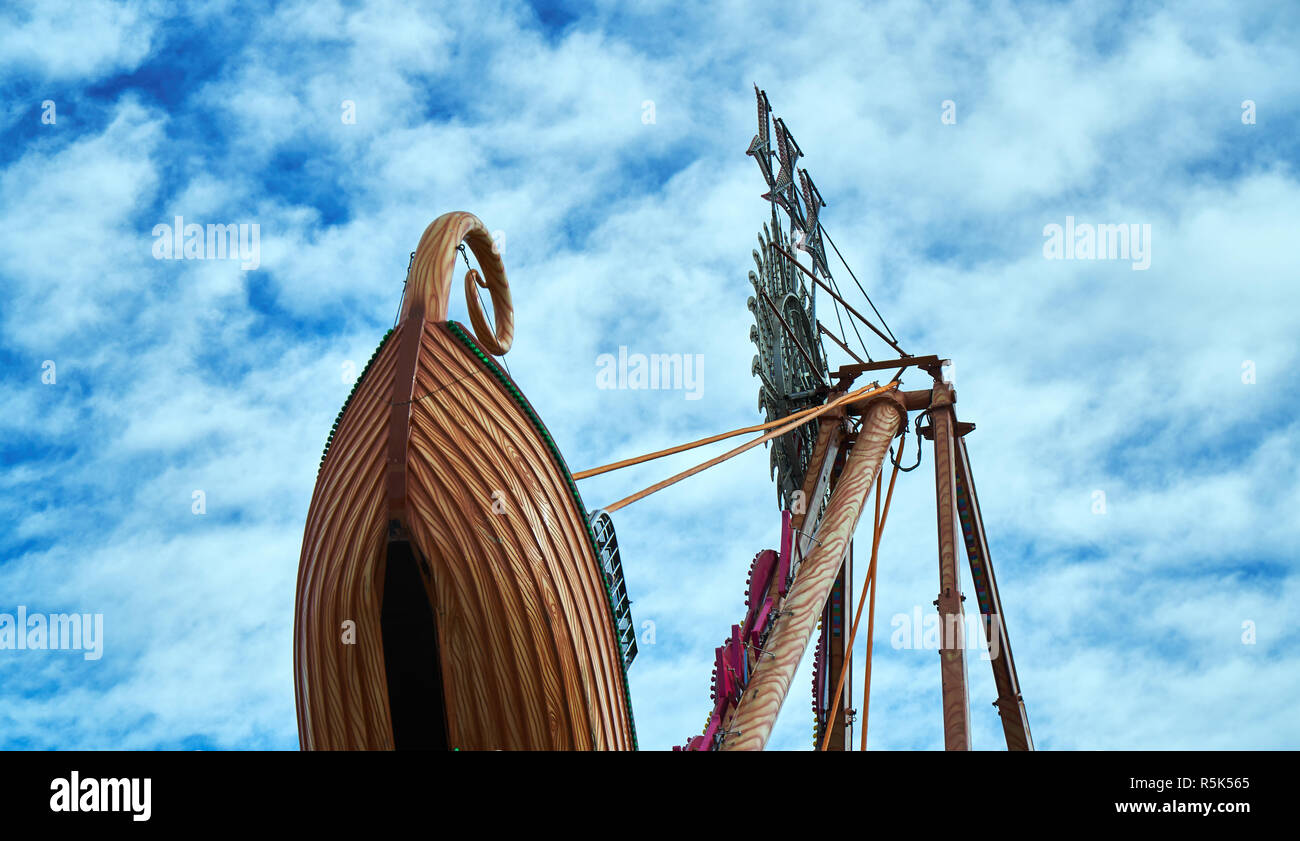 Boat ride amusement park hi-res stock photography and images - Alamy