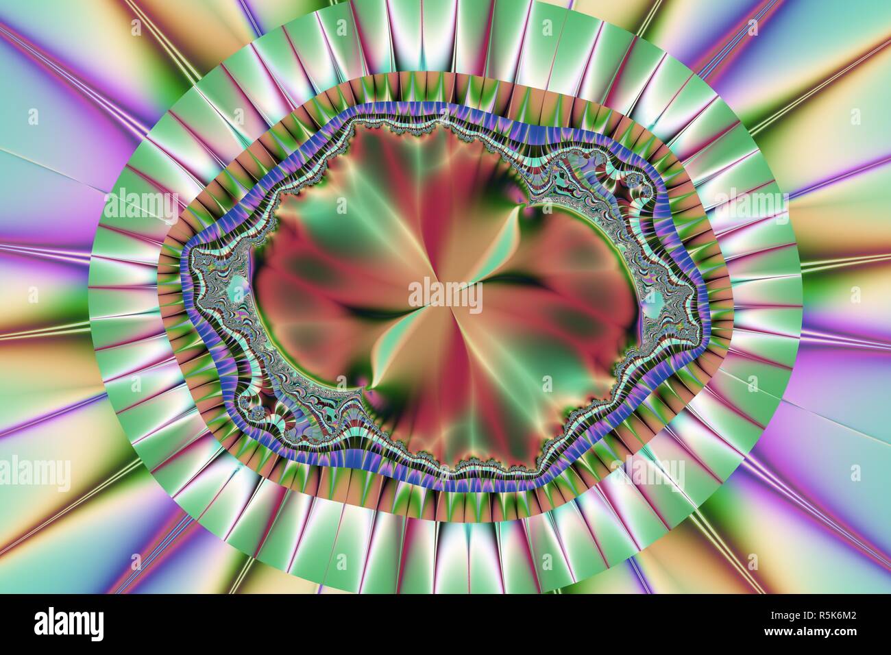 Digital visualization fractal hi-res stock photography and images - Alamy